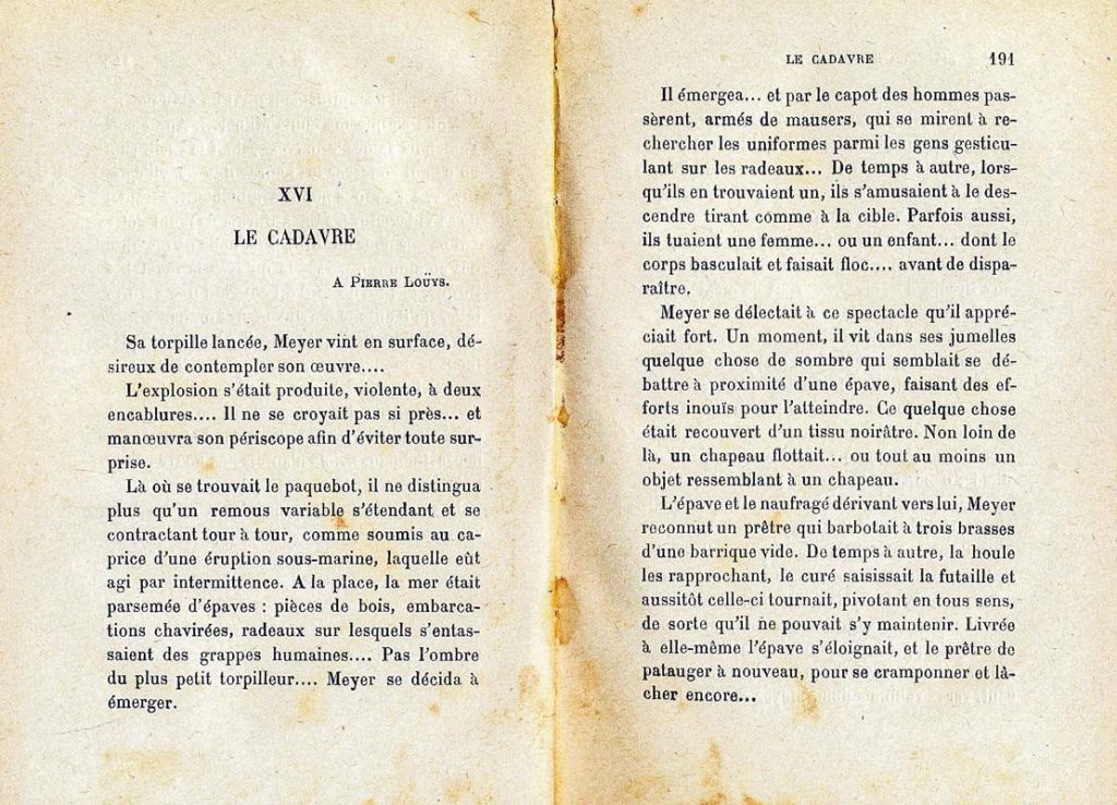 Bernard Frank, 19 histoires de sous-marins. Préface de Claude Farrère.